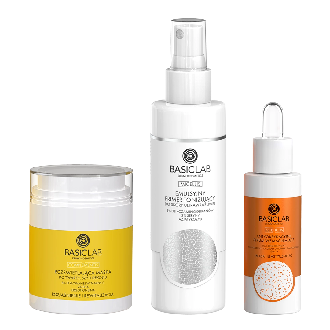 Zestawy kosmetyków do twarzy, ciała i włosów | BasicLab