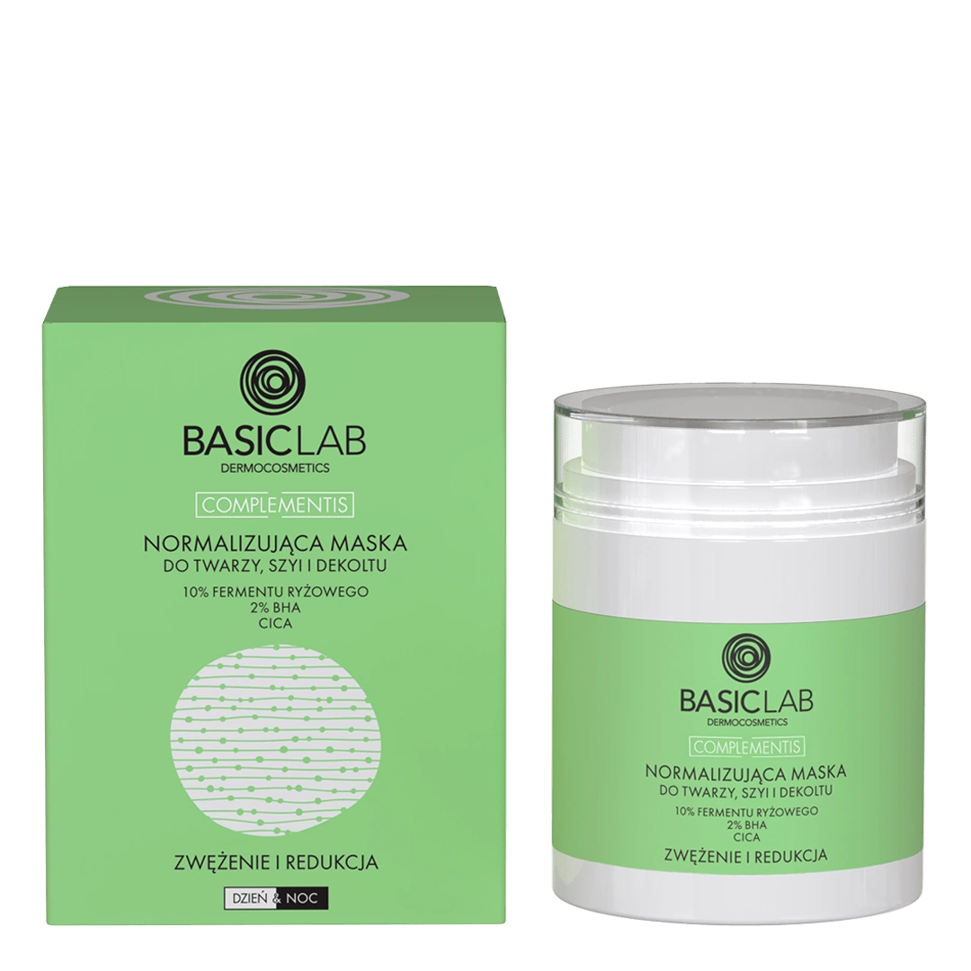 Maska normalizująca do twarzy | BasicLab