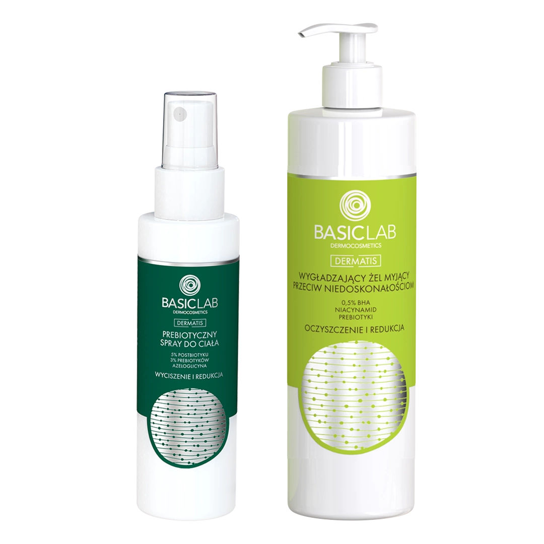 Zestaw: Pożegnaj trądzik na ciele | BasicLab